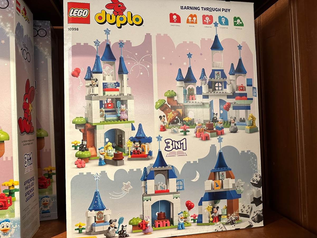 Photos - New LEGO Duplo Cinderella's Castle Set, More New Disney100 ...