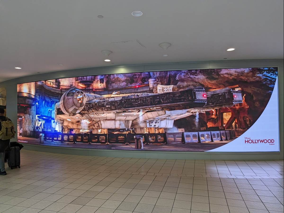 Photos: Updated Walt Disney World Advertisements at MCO Magic of Disney ...