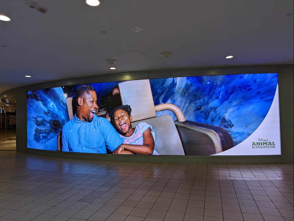 Photos: Updated Walt Disney World Advertisements at MCO Magic of Disney ...