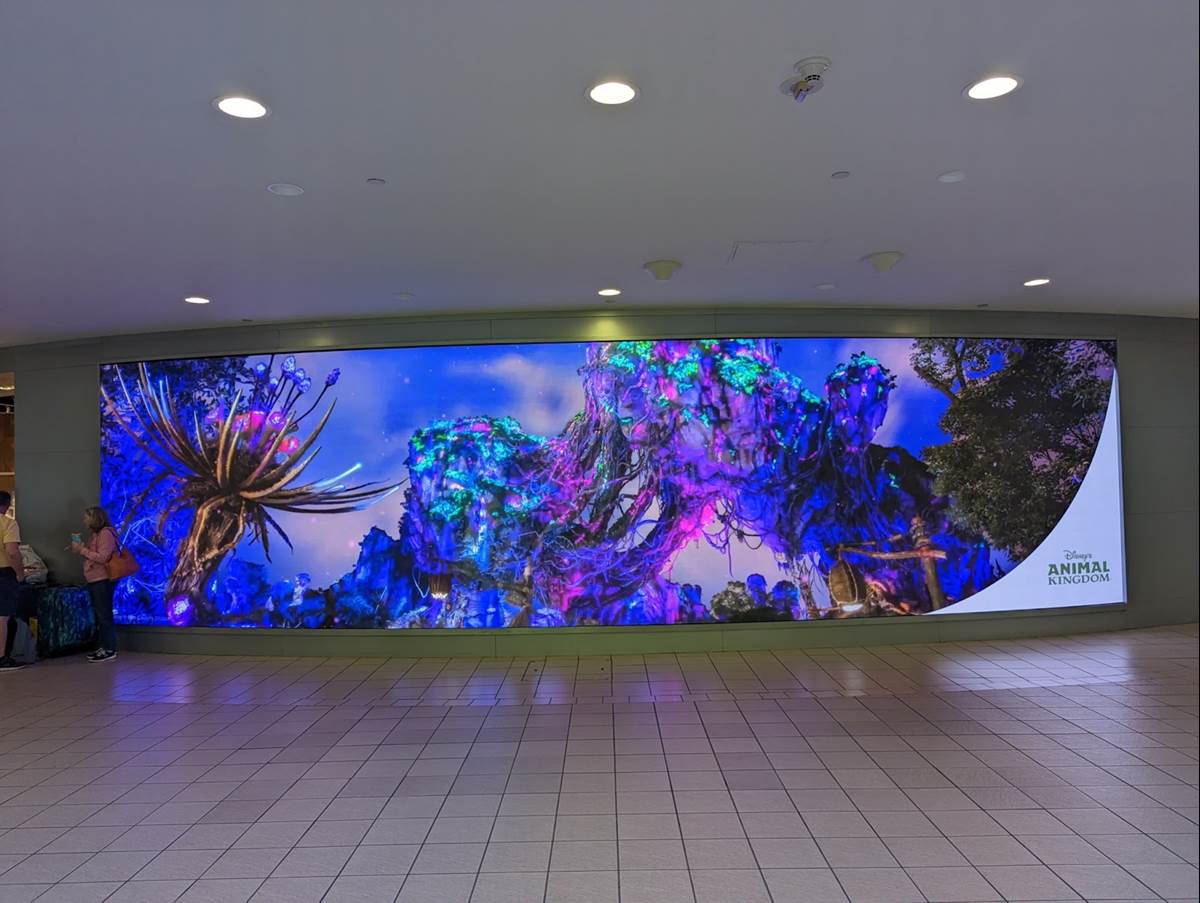 Photos: Updated Walt Disney World Advertisements at MCO Magic of Disney ...