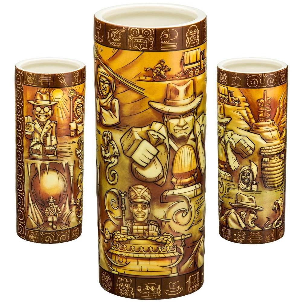 Raise a Glass to Classic "Indiana Jones" Films with New Geeki Tiki Mugs ...