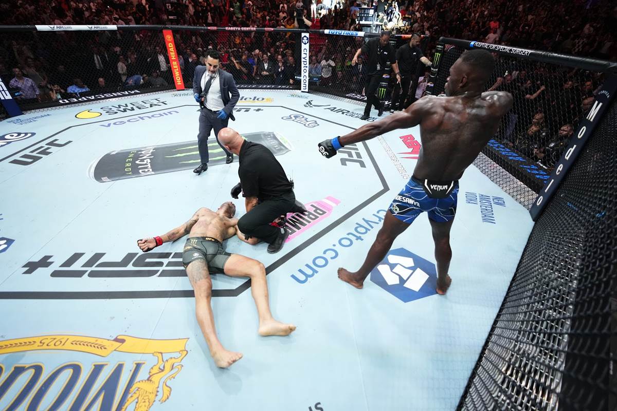 Recap - A Spectacular Knockout Caps Off an Exciting Night at UFC 287 ...