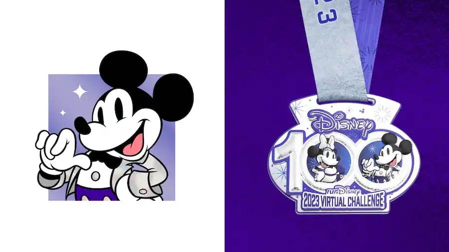 runDisney Reveals Medals For 2023 Virtual Series Celebrating Mickey ...