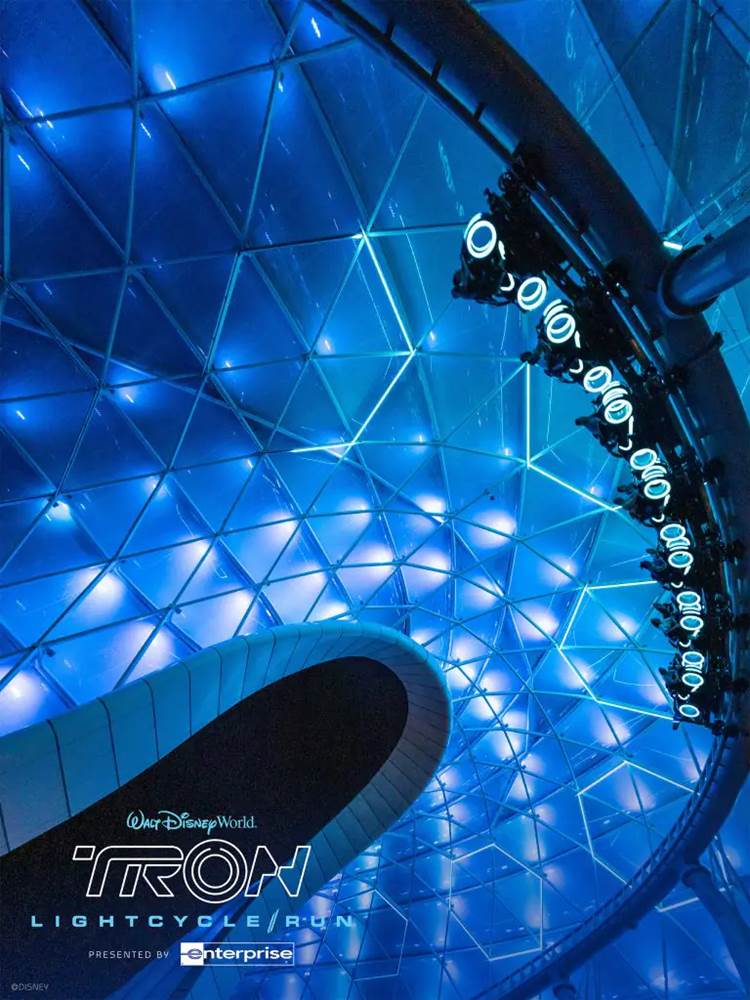 TRON Lightcycle Run Wallpapers to Celebrate Walt Disney World's Newest ...