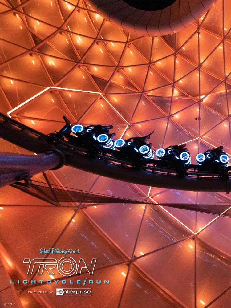 TRON Lightcycle Run Wallpapers to Celebrate Walt Disney World's Newest ...