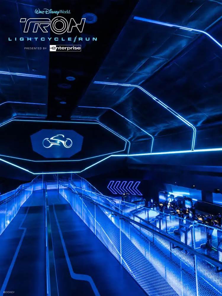 TRON Lightcycle Run Wallpapers to Celebrate Walt Disney World's Newest ...