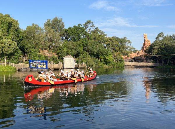 Cast Members Participate In 48th Annual Canoe Races At Walt Disney ...