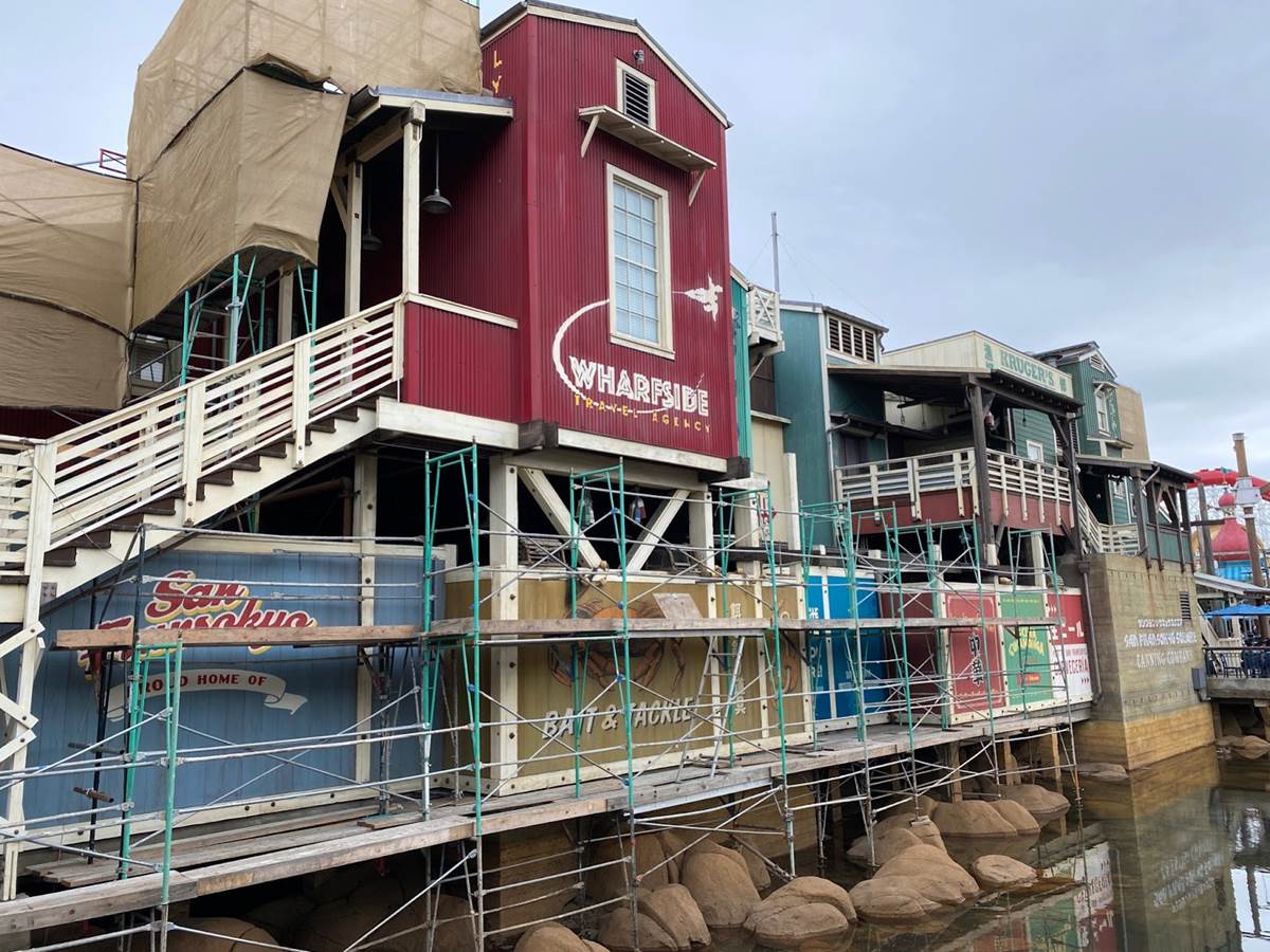 Photos: New Thematic Details and Signage Appear in San Fransokyo Square ...