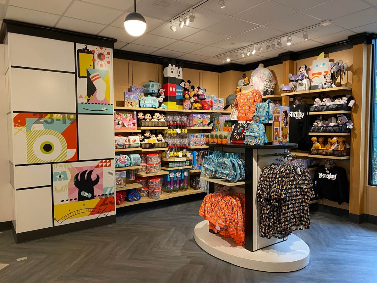 Photos: Reimagined Pixar Place Hotel Lobby and Gift Shop Revealed to ...