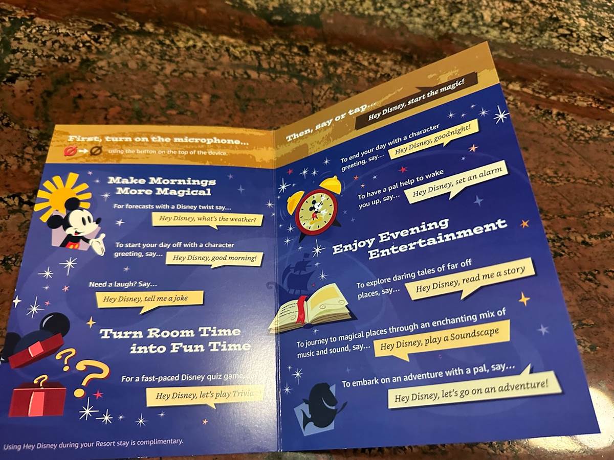 Photos/Video: Playing with Hey Disney! Voice Activated Assistant at ...