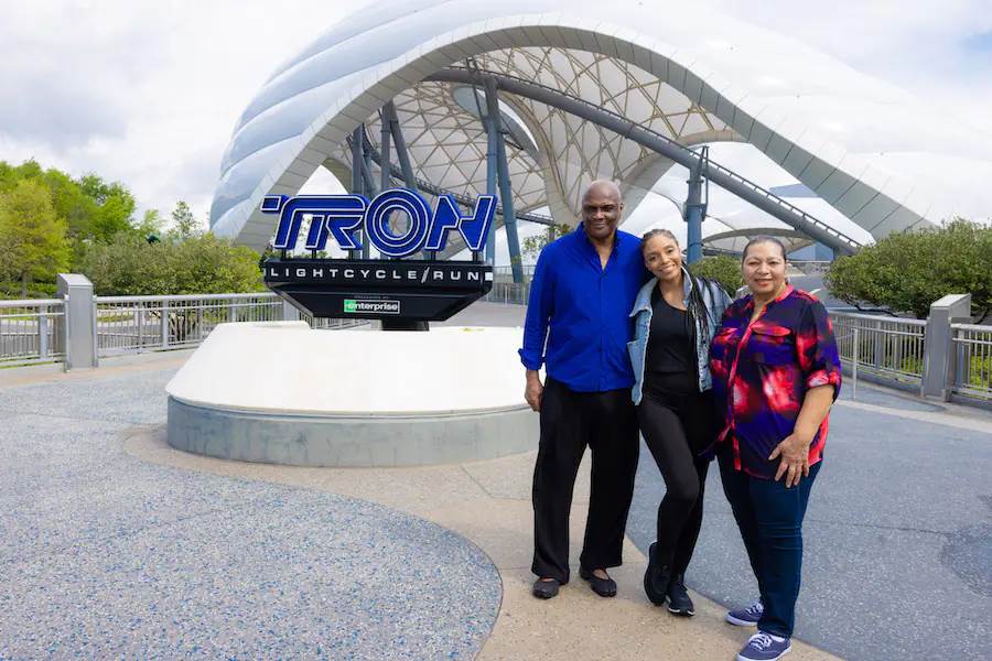 TRON Lightcycle / Run Siren Actress Faren Collins Shares Her Story ...