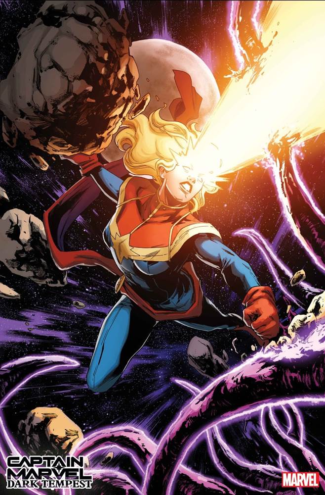 Carol Danvers Blasts Into Space in First Look at "Captain Marvel: Dark ...