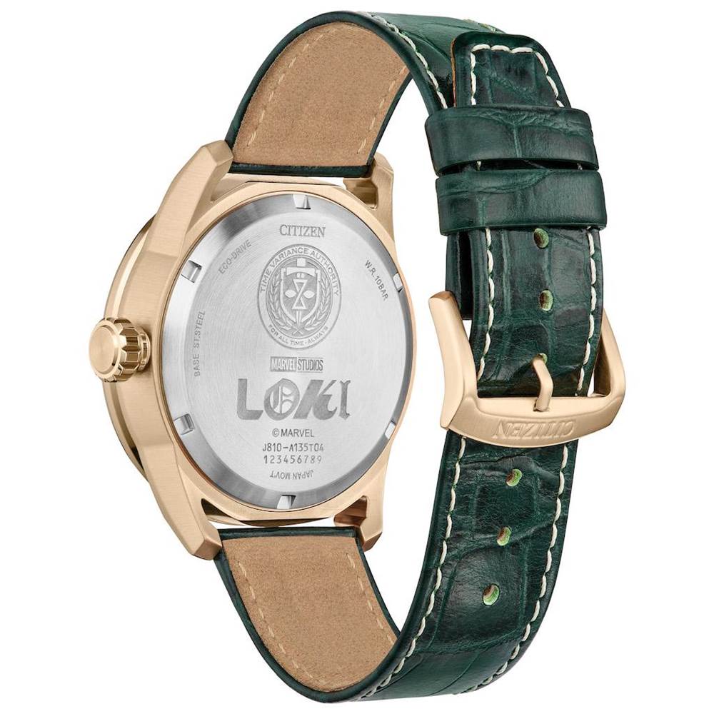 Citizen and Marvel Introduce Exclusive Alligator Loki-Inspired Timepiece