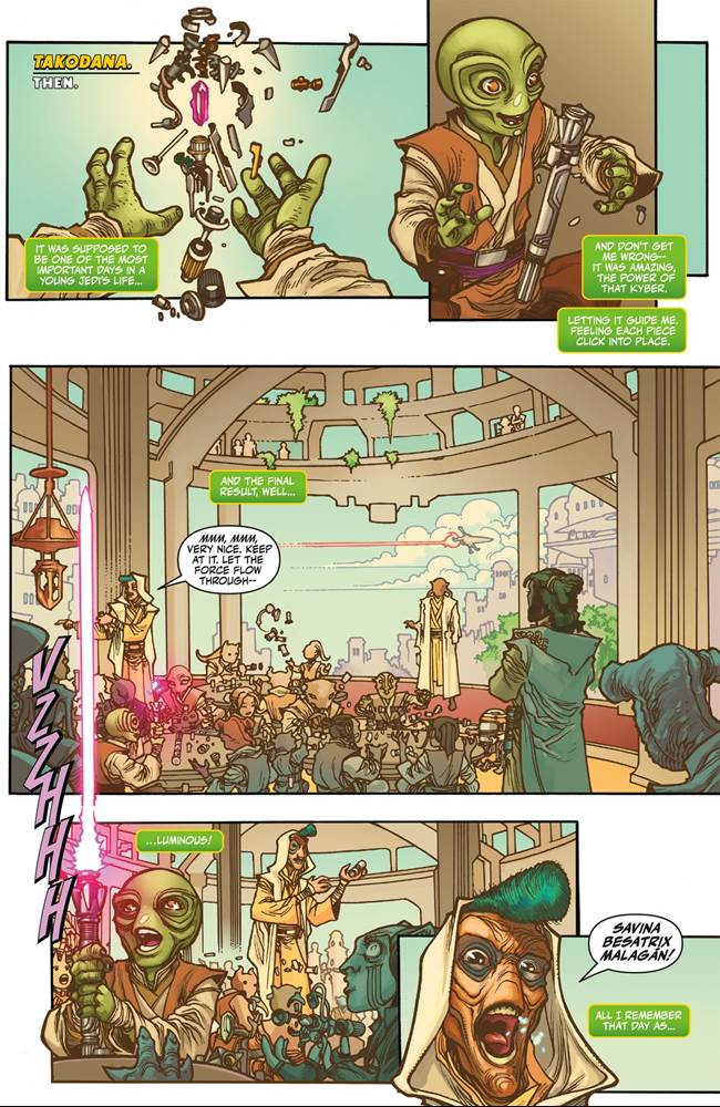 Comic Review - The Dank Graks and Maz's Crew Head to Jedha in "Star ...