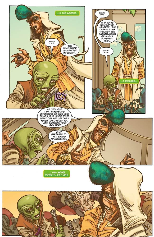 Comic Review - The Dank Graks and Maz's Crew Head to Jedha in "Star ...