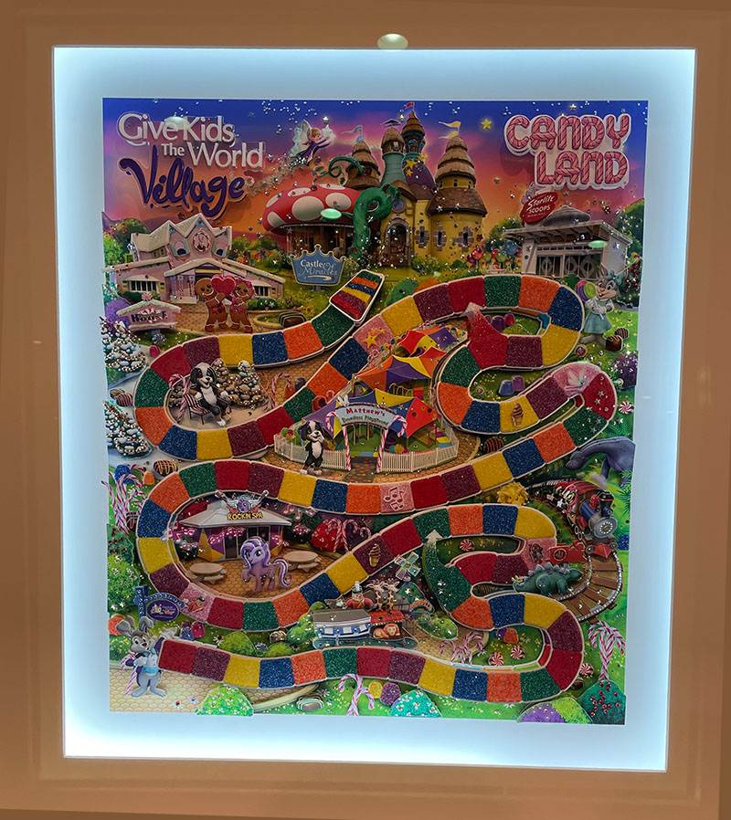 Enter for a Chance to Win Candy Land Give Kids The World Crystal ...