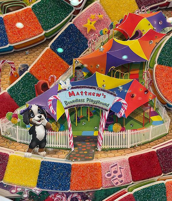 Enter for a Chance to Win Candy Land Give Kids The World Crystal ...