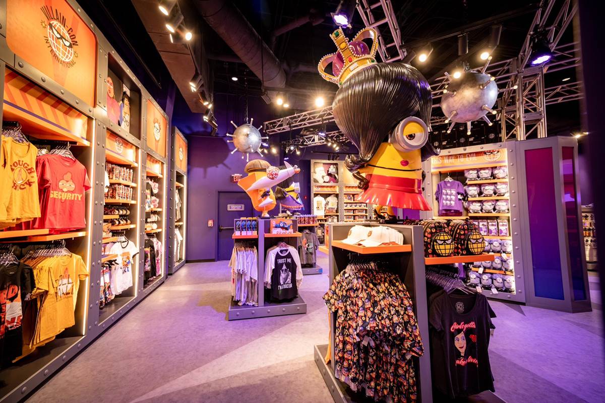 First Look Inside Evil Stuff Gift Shop in Universal Orlando's Minion Land - LaughingPlace.com