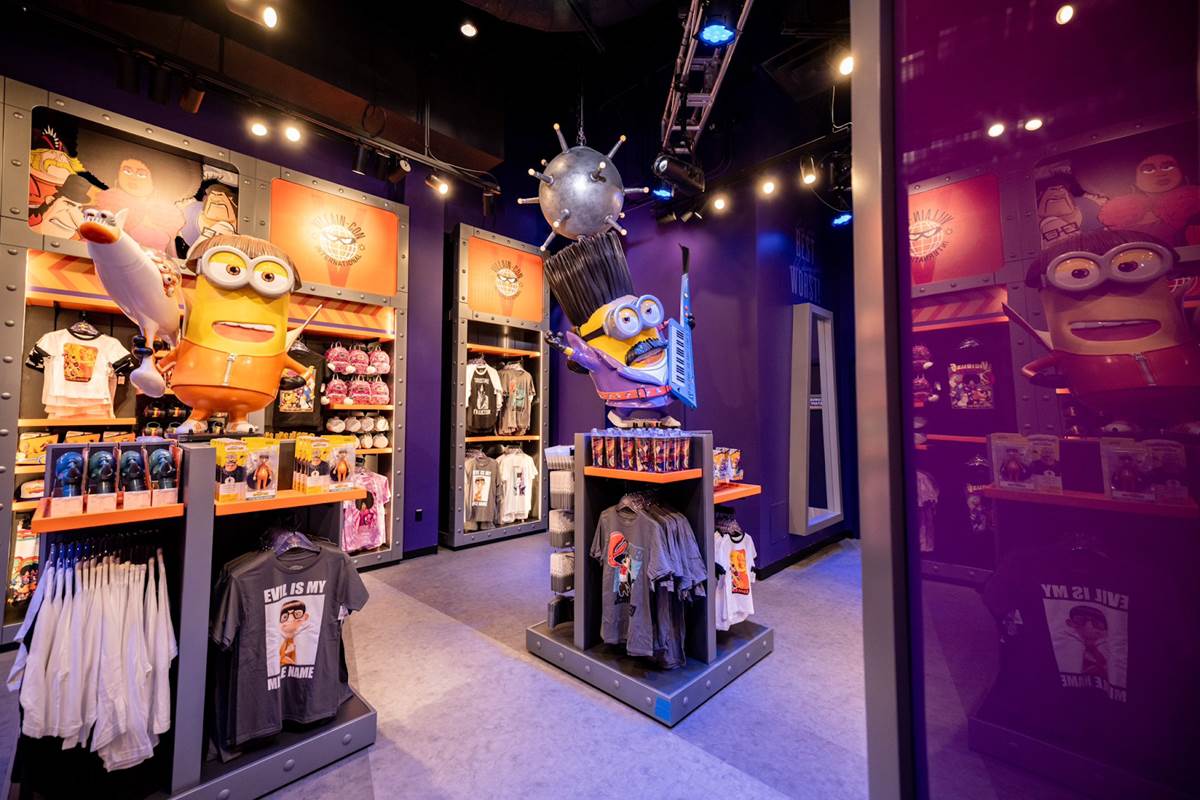 First Look Inside Evil Stuff Gift Shop in Universal Orlando's Minion Land - LaughingPlace.com