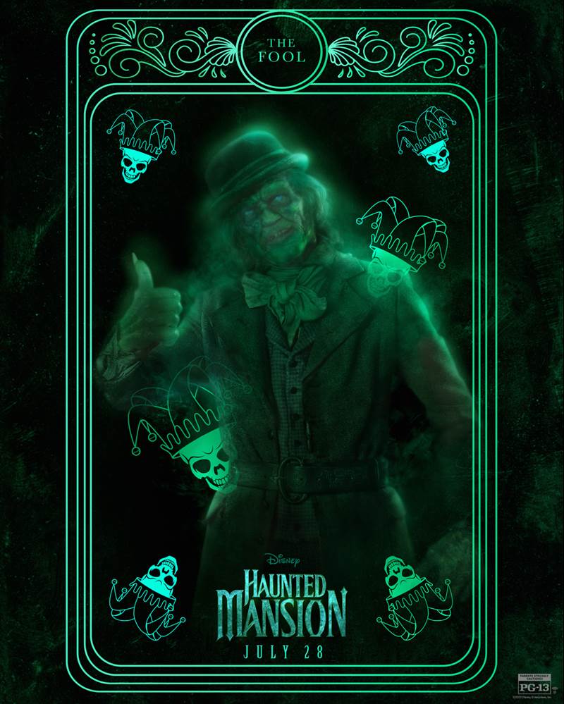 New Characters Posters Released for Disney's "Haunted Mansion ...
