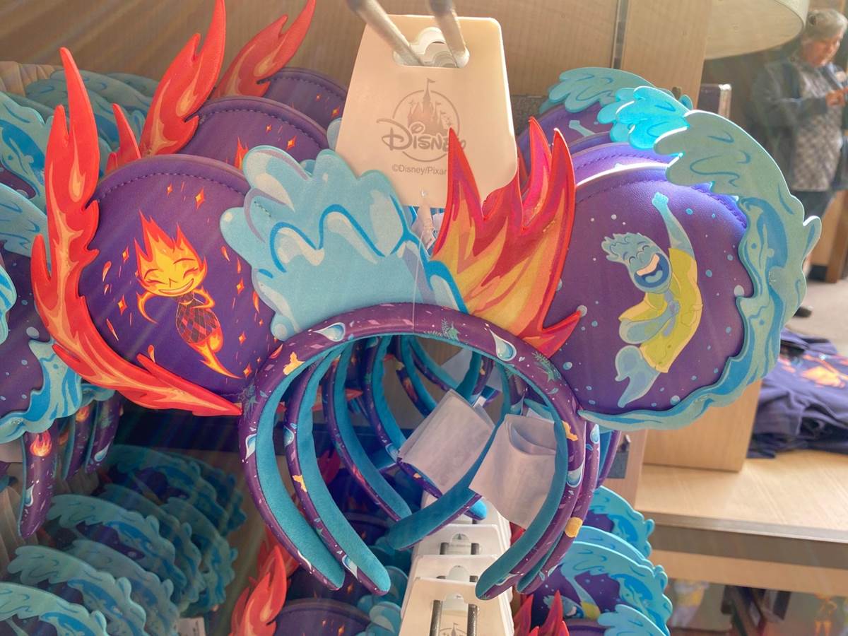 Photos: "Elemental" Merchandise Arrives at Downtown Disney's World of ...