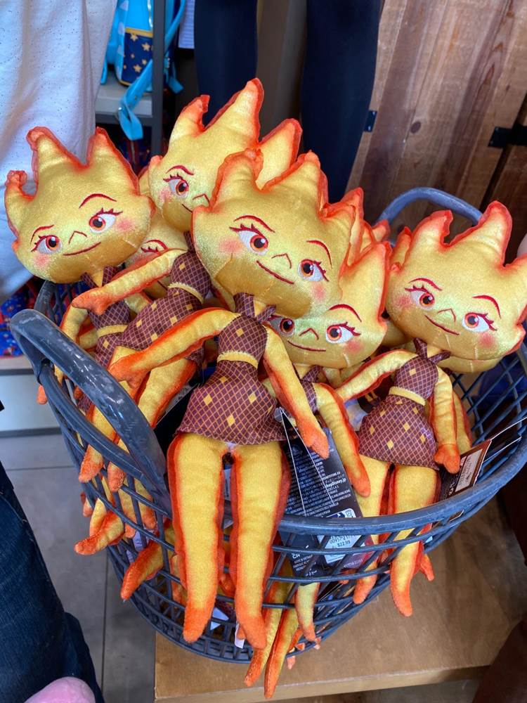 Photos: "Elemental" Merchandise Arrives at Downtown Disney's World of ...
