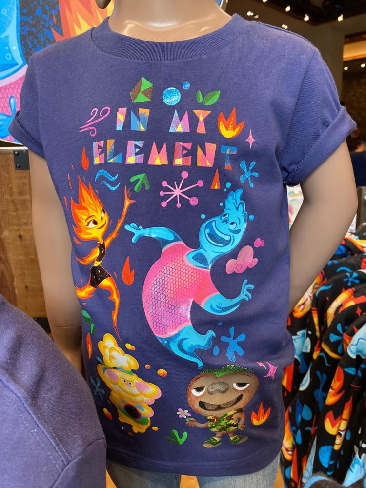 Photos: "Elemental" Merchandise Arrives at Downtown Disney's World of ...