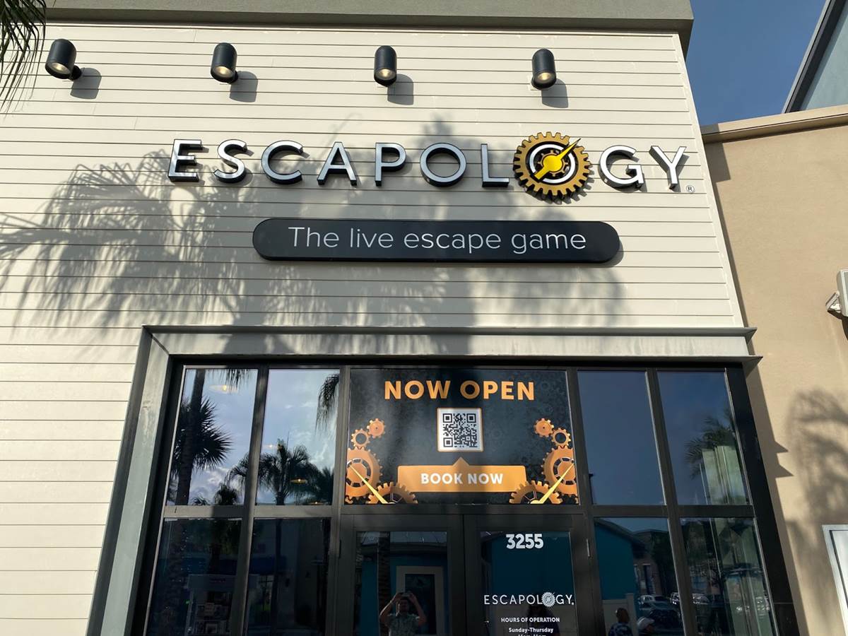 Photos: Escapology Opens New Location in Kissimmee's Sunset Walk ...