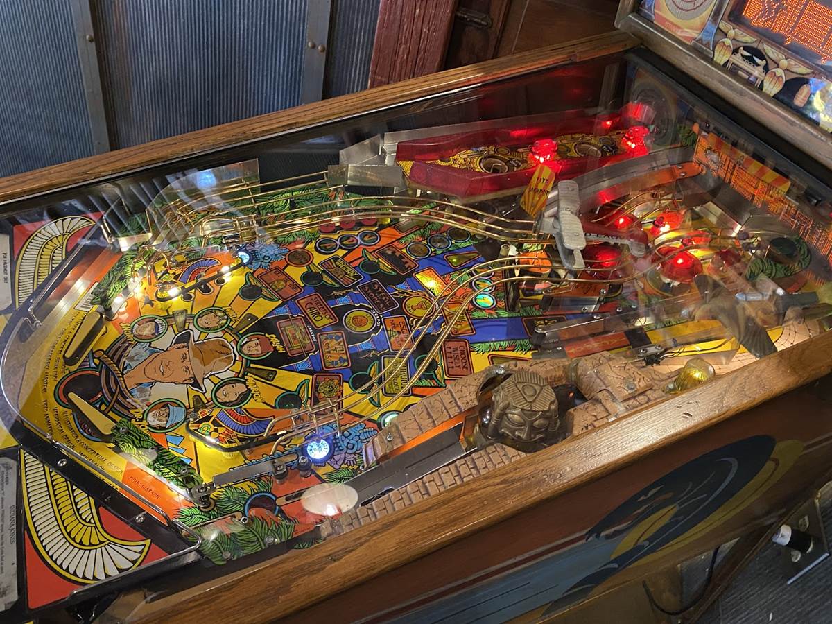 Photos: Fan-Favorite "Indiana Jones" Themed Pinball Machine Returns to ...