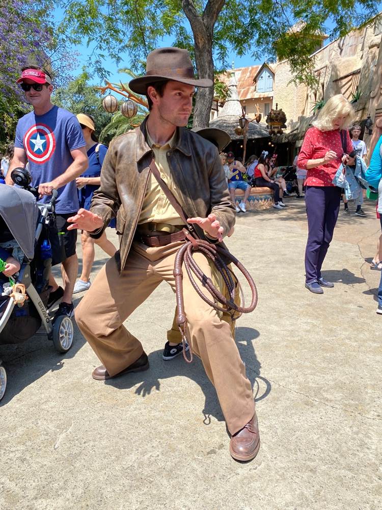 Photos / Video: Indiana Jones Now Appearing in Adventureland at ...
