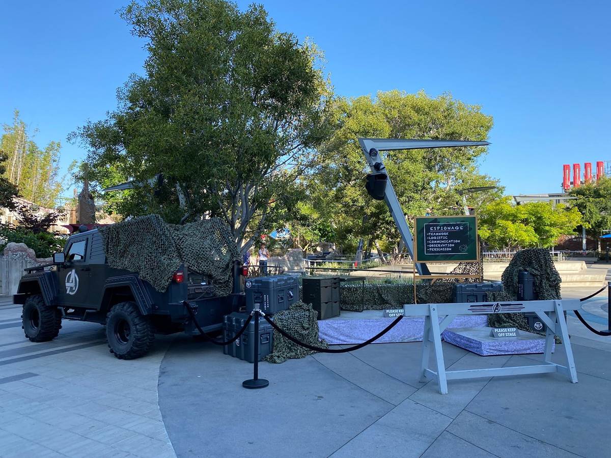 Photos/Video: Nick Fury Arrives In Avengers Campus With Special ...