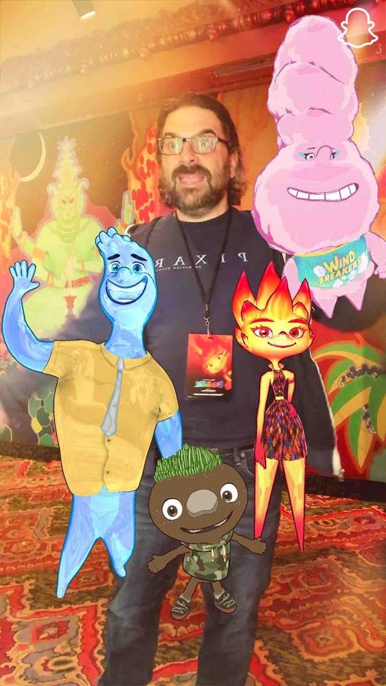 Video / Photos: Pixar's "Elemental" Opens at El Capitan Theatre with ...
