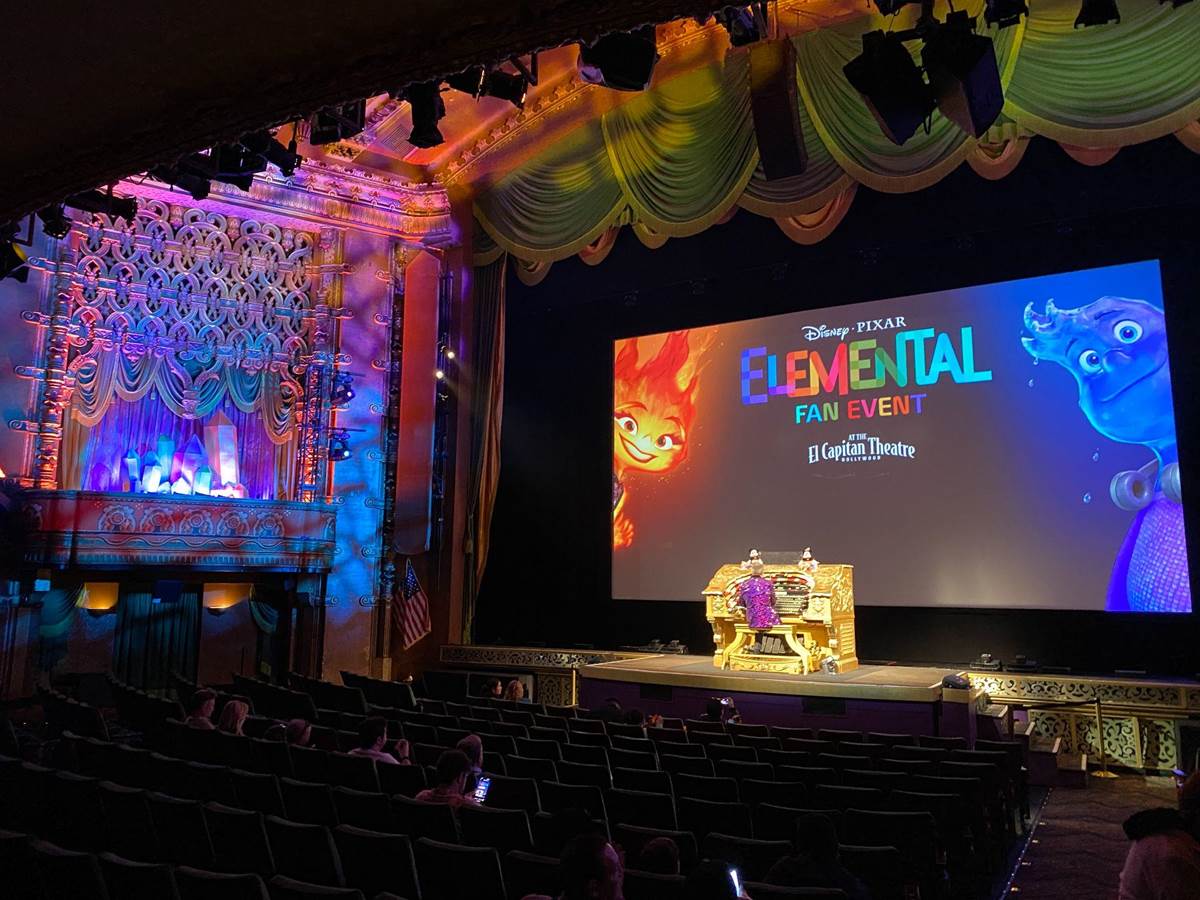 Video / Photos: Pixar's "Elemental" Opens at El Capitan Theatre with ...