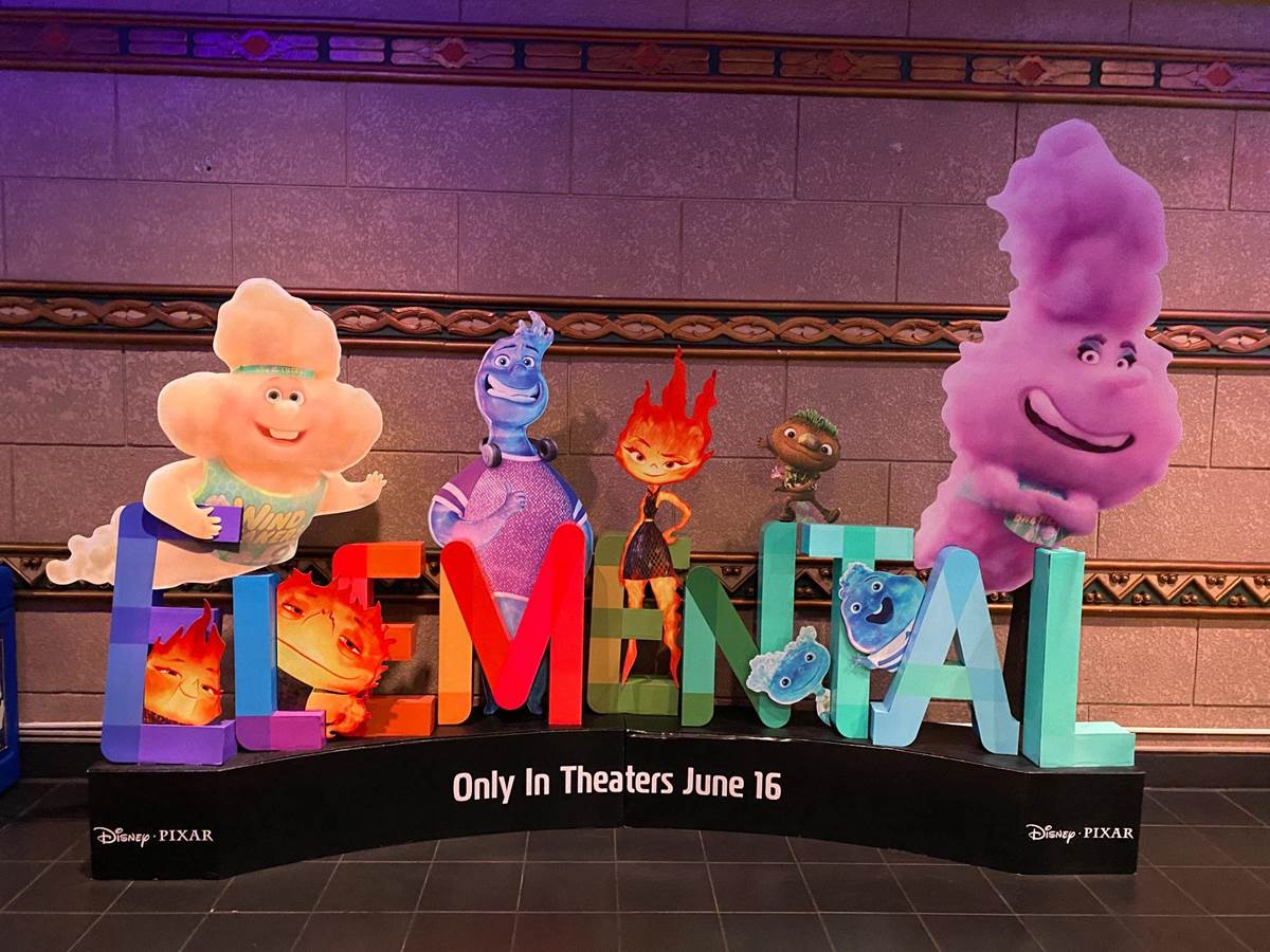 Video / Photos: Pixar's "Elemental" Opens at El Capitan Theatre with ...