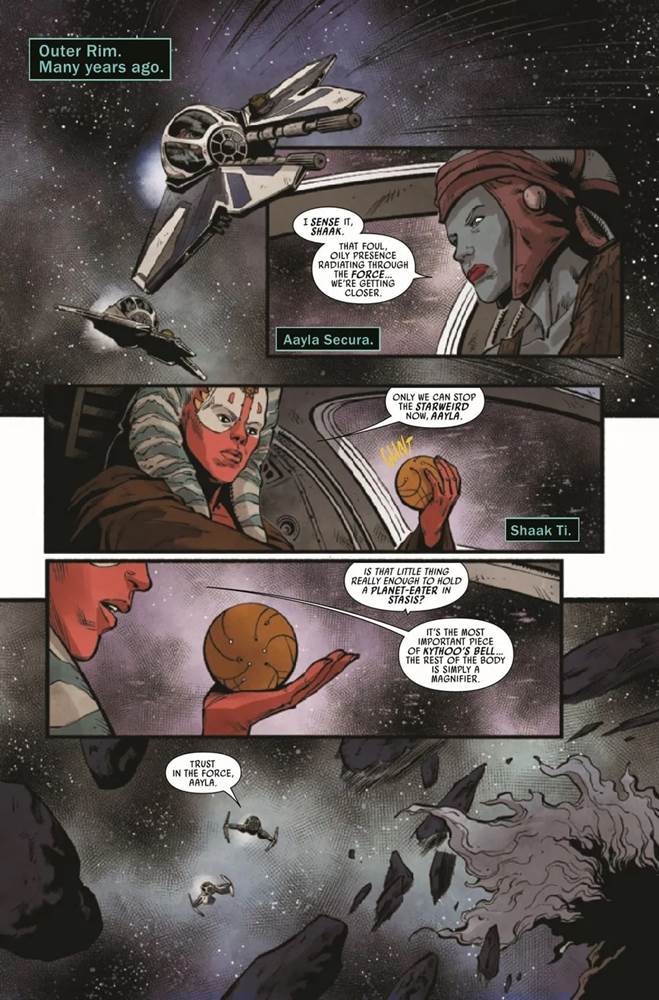 Comic Review - Chelli and Luke Skywalker Battle the Starweird in "Star ...