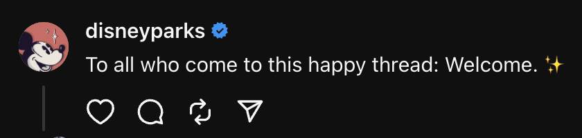 Disney Joins the New Meta App Threads - LaughingPlace.com