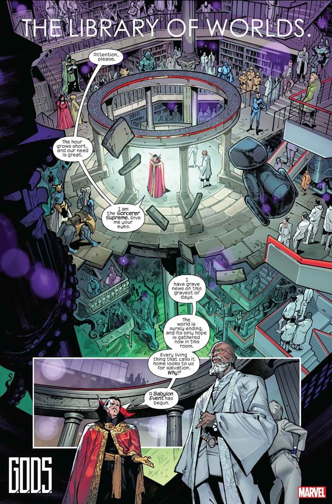 Fans Of Marvel Comics Get Their First Look At Marvel's G.O.D.S ...