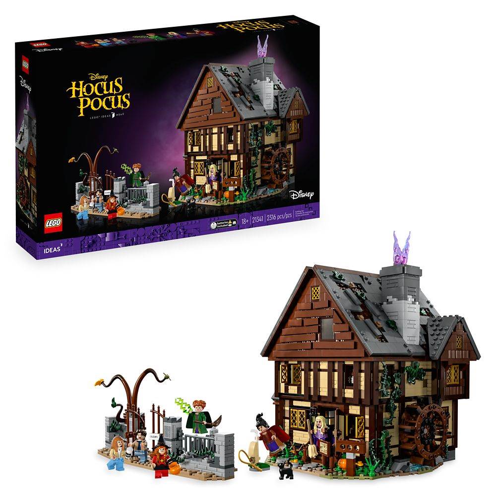 Upcoming "Hocus Pocus" Sanderson Sisters' Cottage LEGO Set Available at ...