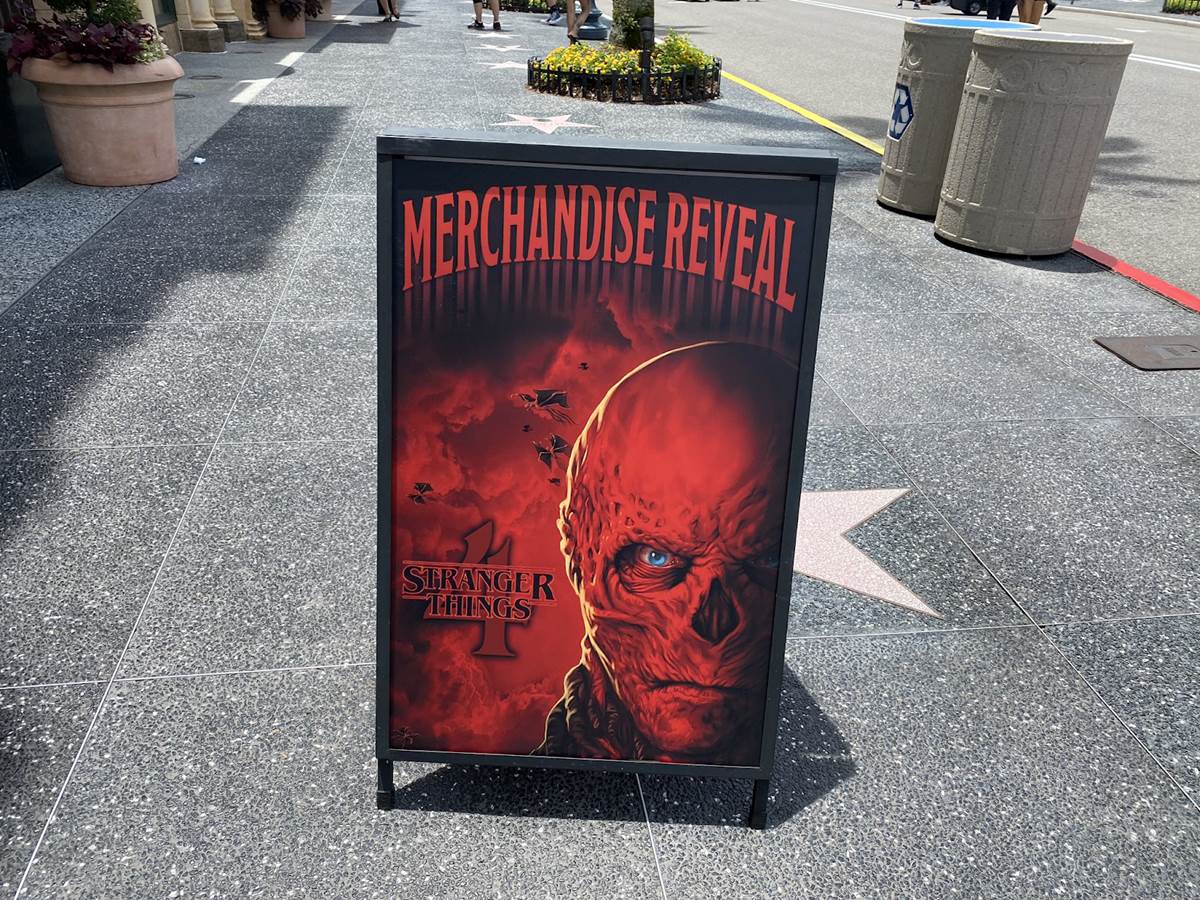Photos: HHN "Stranger Things" Merchandise Reveal at Universal Studios ...