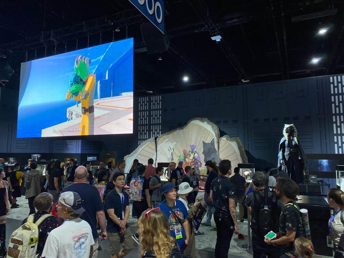 Photos – "Star Wars" Booth at San Diego Comic-Con 2023 Features Props ...