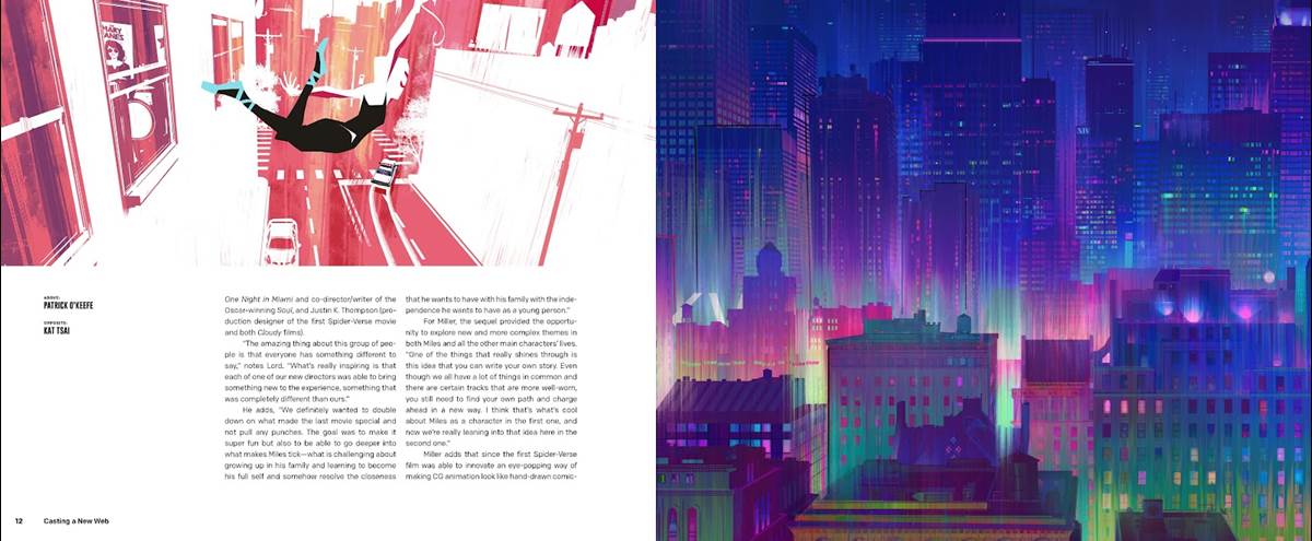 “Spider-Man: Across the Spider-Verse: The Art of the Movie” Now Available - LaughingPlace.com