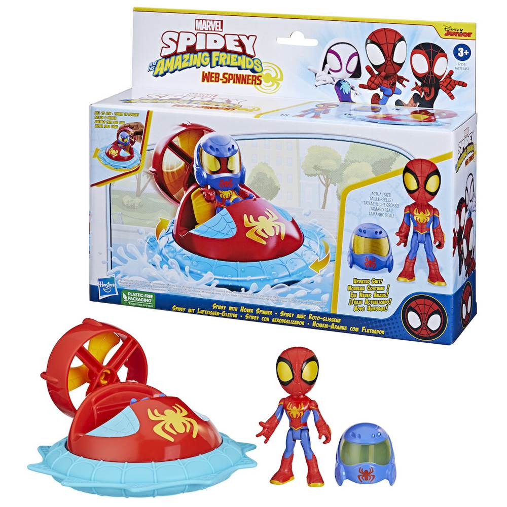 "Spidey and His Amazing Friends" Web-Spinners Toys Coming Soon from Hasbro