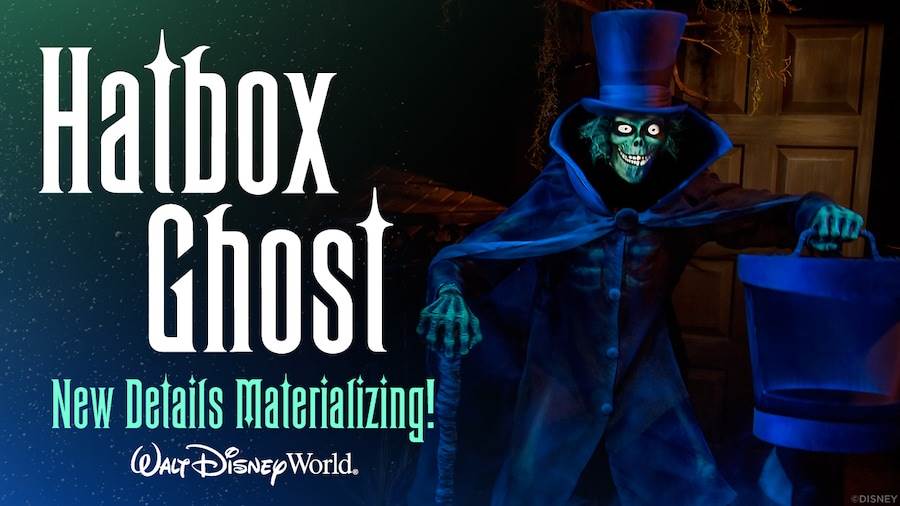 The Hatbox Ghost to Materialize in the Endless Hallway of the Magic Kingdom's Haunted Mansion ...