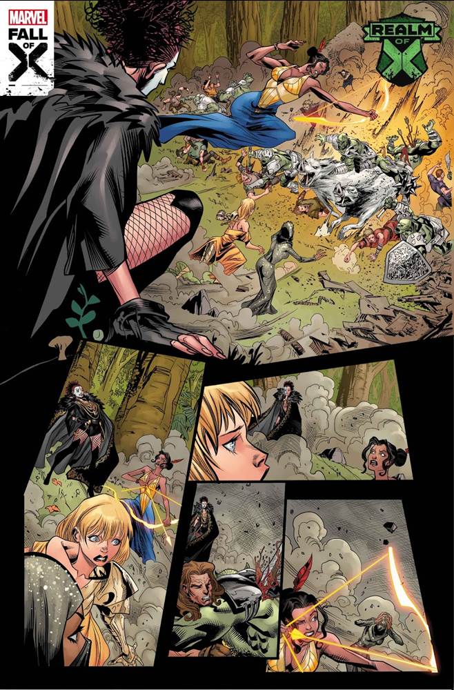The Mutants Create Mayhem on Vanaheim in First Look at "Realm of X ...