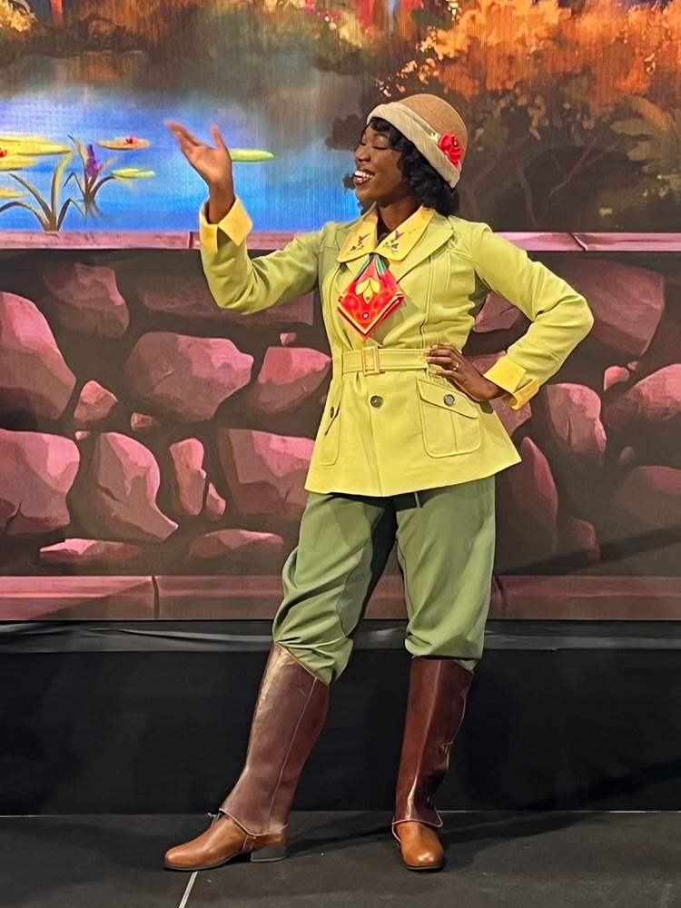Tiana Debuts Adventurous New Costume at ESSENCE Fest - LaughingPlace.com
