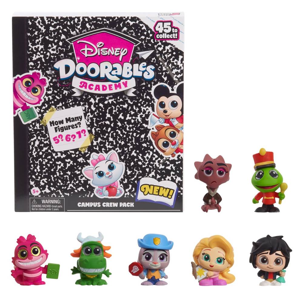 Head Back to School with Disney Doorables Academy Collectible Figures ...