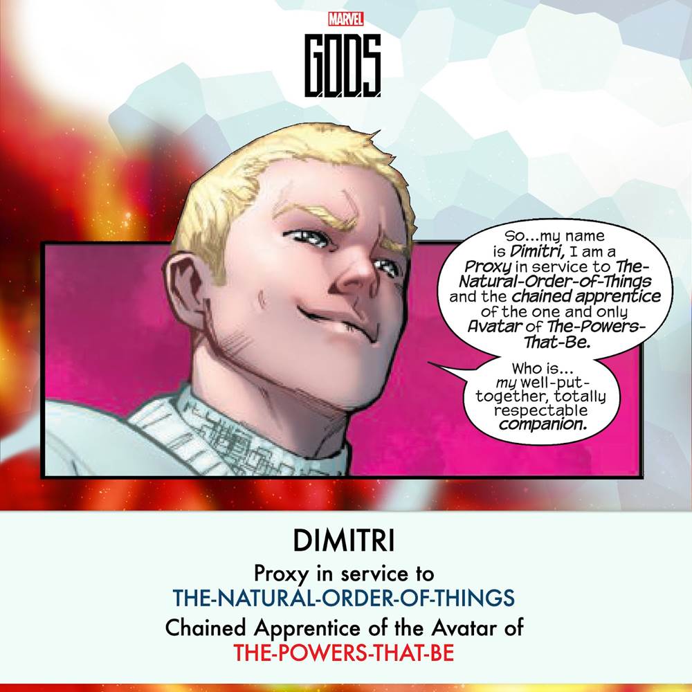 Meet Dimitri from Marvel's Upcoming New Comic Series "G.O.D.S ...