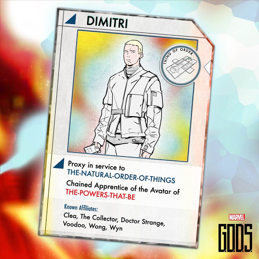 Meet Dimitri from Marvel's Upcoming New Comic Series "G.O.D.S ...