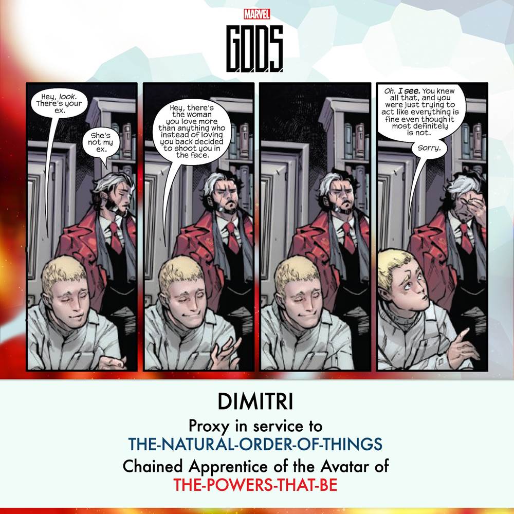 Meet Dimitri from Marvel's Upcoming New Comic Series "G.O.D.S ...
