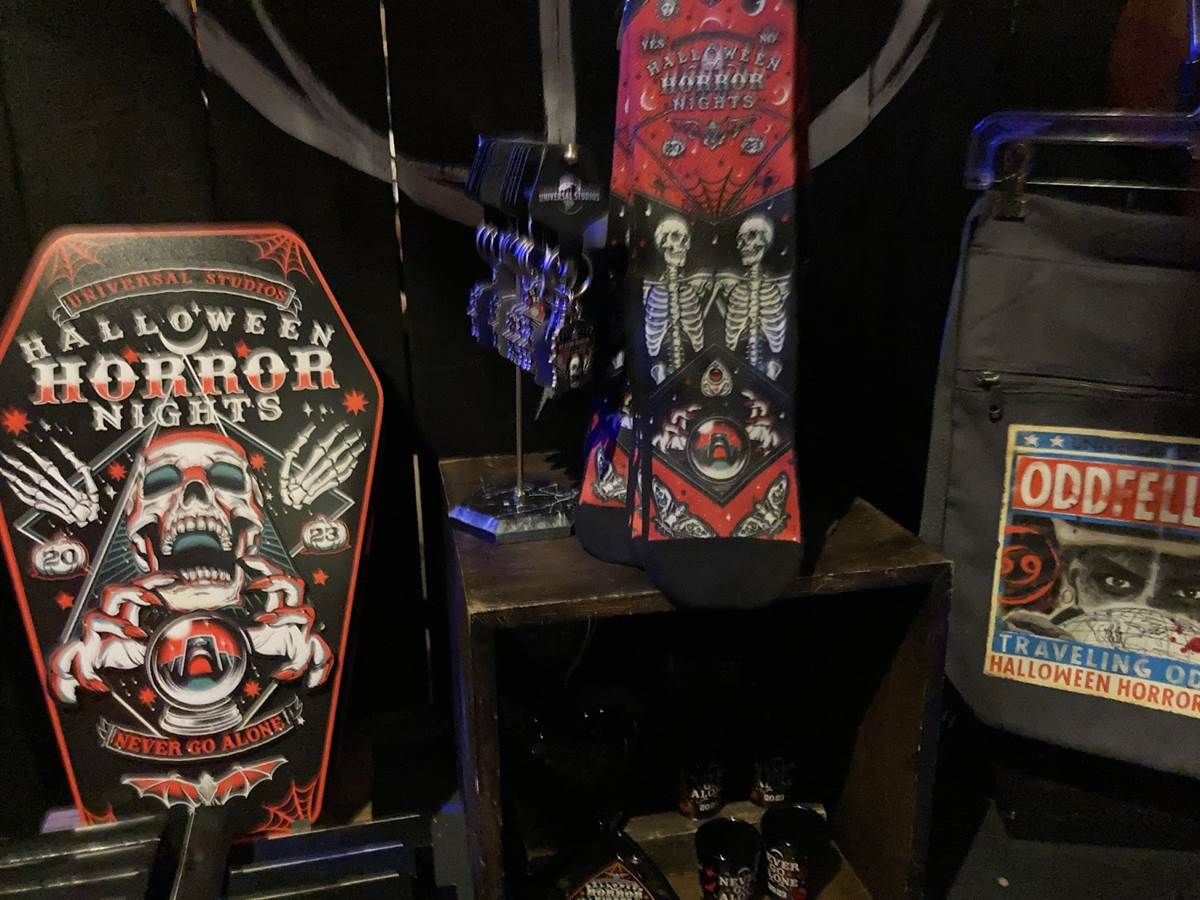 Photos: New Halloween Horror Nights Merchandise Appears in All Hallows ...